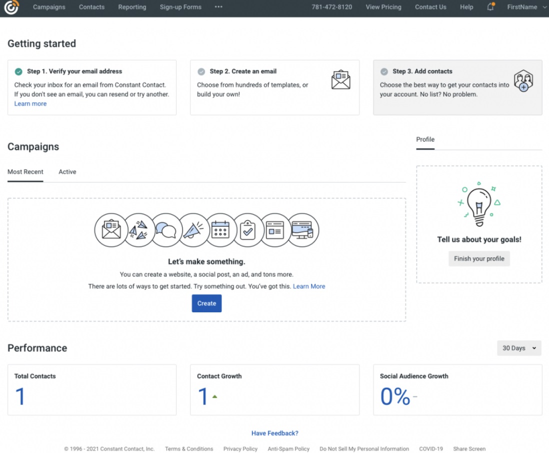 Mailchimp vs Constant Contact