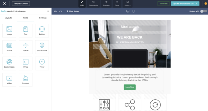 14 Best HTML Email Template Builders that are Free in 2026